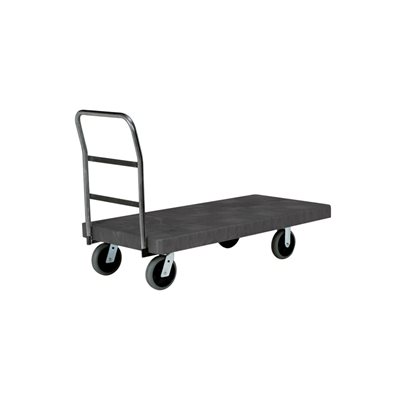 Chariot à plate-forme robuste de 24 po x 48 po - Capacité de 2 200 lb #5870